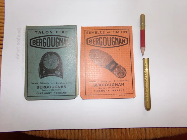 BLOC & PORTE-CRAYON Bergougnan EUR 3,00 - PicClick FR